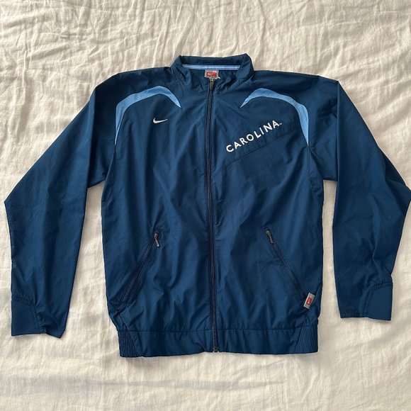 Nike | Jackets & Coats | Unc Tar Heels Nike Swoosh Team Windbreaker ...